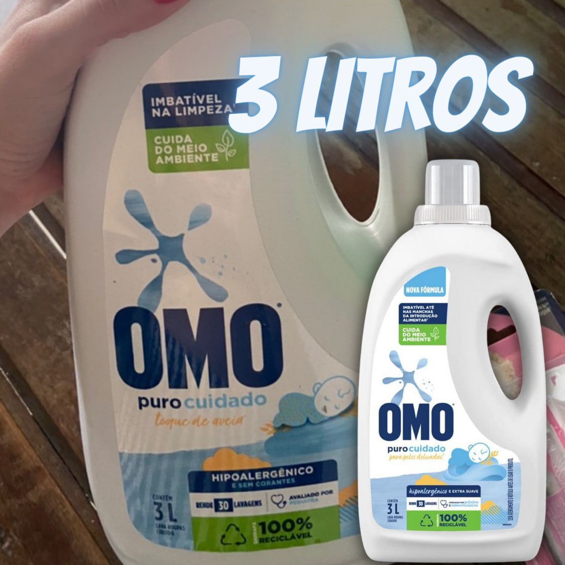 Omo Puro Cuidado Liquido - RETOEDU