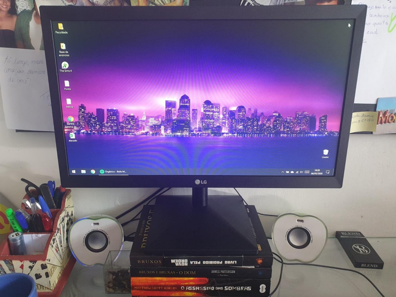 Monitor LG 19.5'' LED HD - HDMI, 2ms, Ajuste de Inclinação, Reader Mode ...
