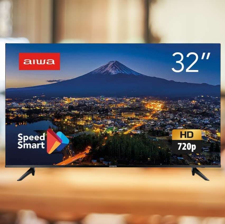 Smart TV LED 32" HD Aiwa 32-BL-01 - Wifi, USB, HDMI - Promoções do Dia