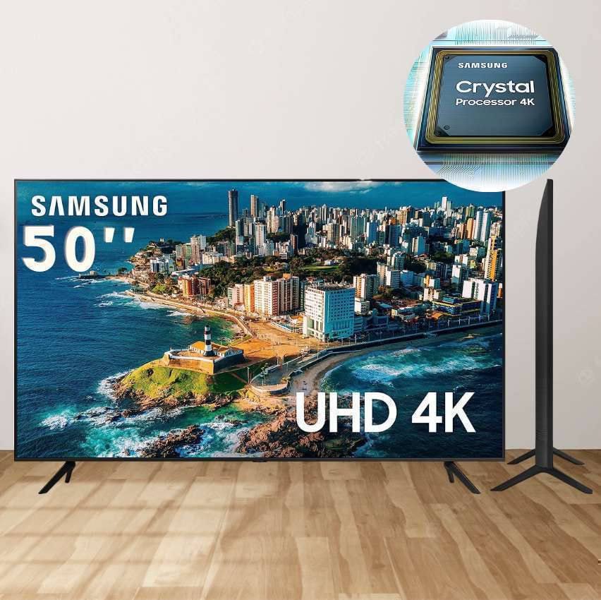 Smart TV Crystal 50" 4K UHD Samsung CU7700 - Alexa built in, Samsung ...