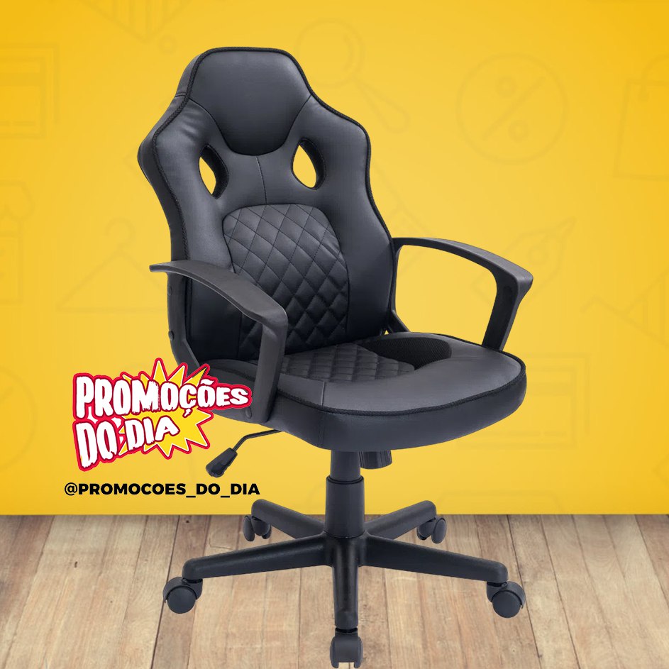 Cadeira De Escritório Gamer Carrefour Preta Promoções Do Dia
